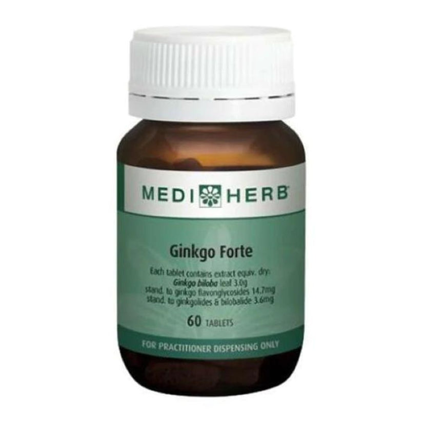 MediHerb Ginkgo Forte 60t – Healthful Wellness Hub